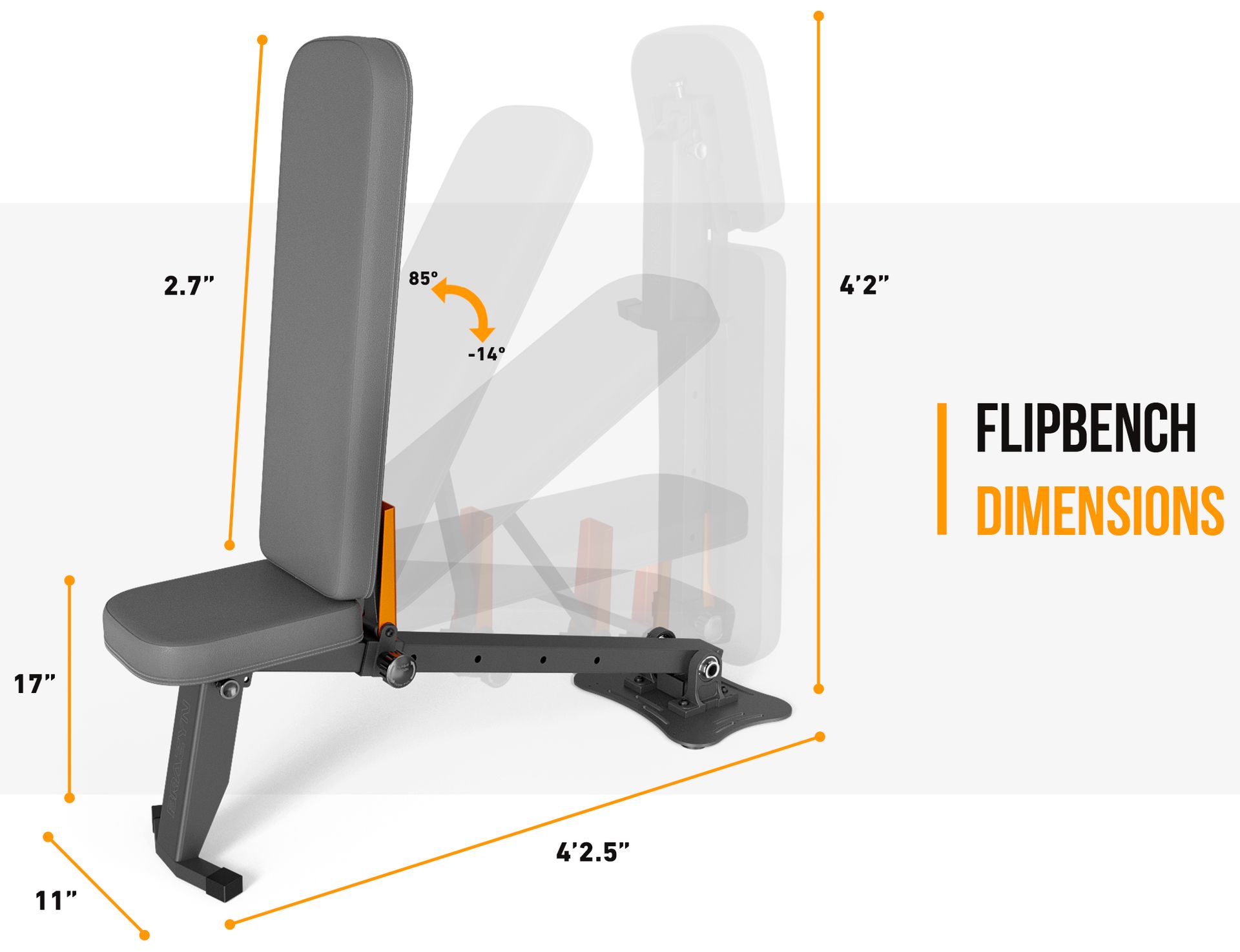 RXB10 FLIPBENCH⠀|⠀FLiPBENCH by Brazyn Life is the perfect companion for ...